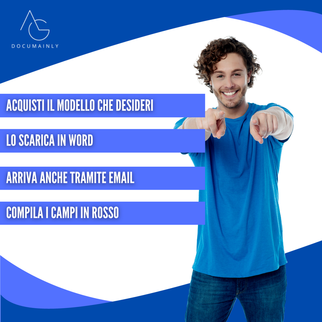 Delega generica (modello word) - Documainly